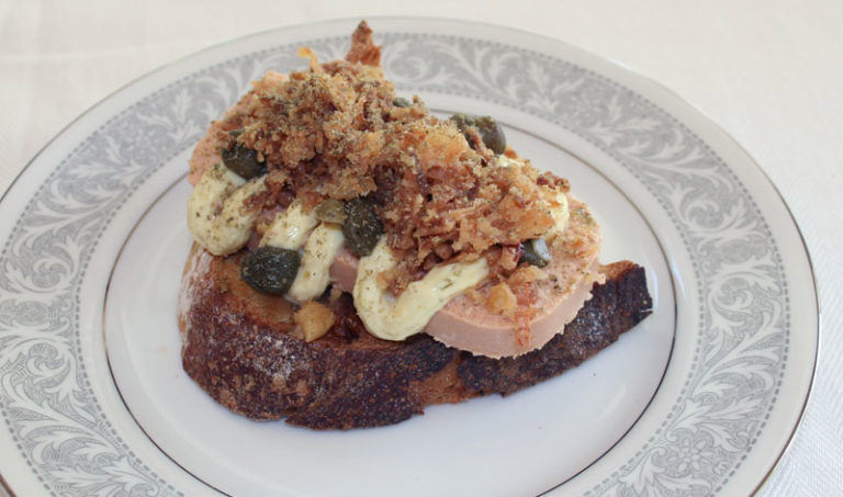 Cod Roe Sandwich with Remoulade, Capers, Fried Onions, Roasted Garlic ...